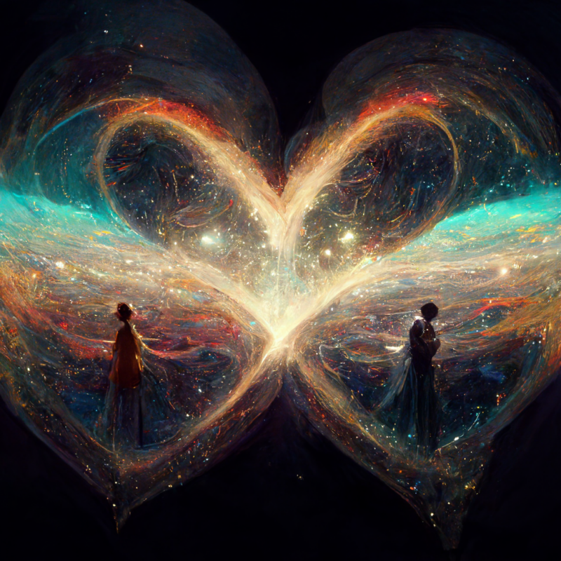 88 Captivating Twin Flame Art Pieces Celebrating Love, Romance and ...
