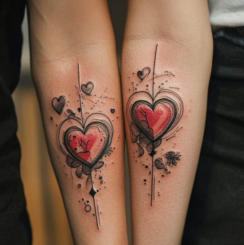 Couple Tattoos for Twin Flames: Symbolizing Unity Forever - Twin Flames ...